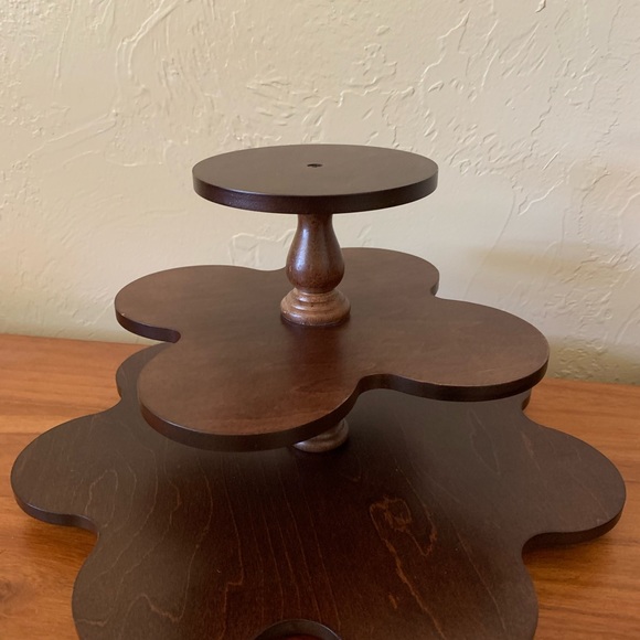 Accents | Wood Round Display Stand | Poshmark